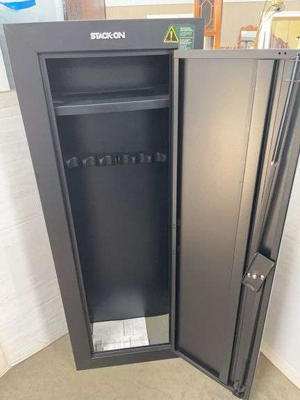 Stack-On gun safe with keys, 21"W x 10"D x 55"H, nice, used - Albrecht ...