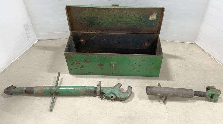 Tool box, 24" to 10", JD Center Link, and extra part link - Albrecht ...