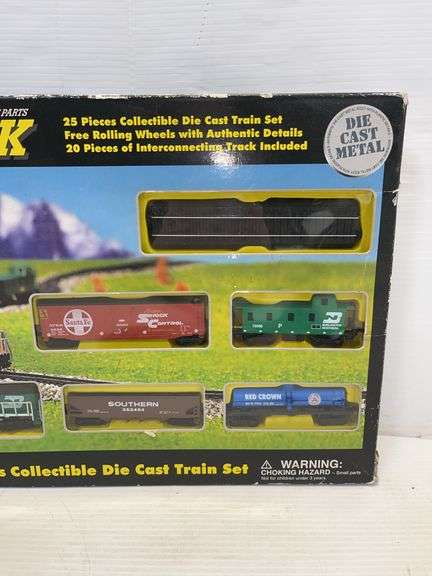 1999 Maisto "On Track" die-cast train set, new in open box, never ...