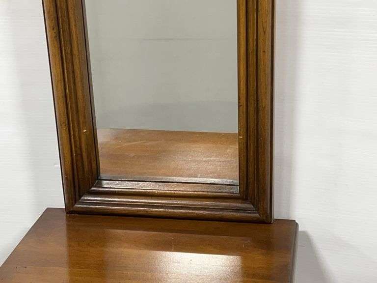Mirrored display case, lights up , to top of mirror- 15"W x 11"D x 75"H ...