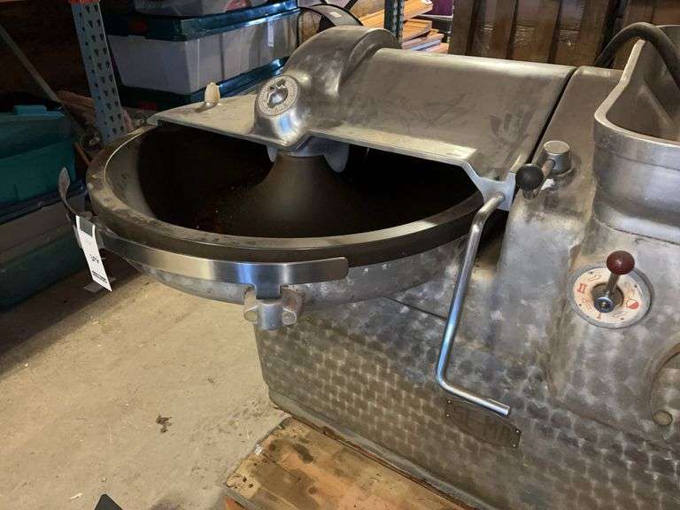 1960s German low speed bowl chopper/grinder, disconnected in 1980 and ...