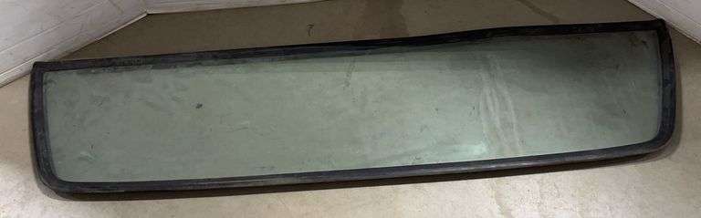 1973-1983 Chevy truck plain rear window with seal, 64"W, good ...