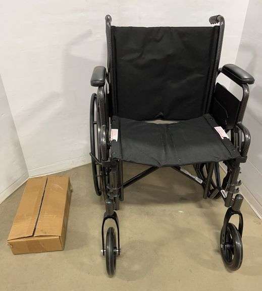 Guardian K1 wheelchair with swing rack deck, arms, and swing-away ...