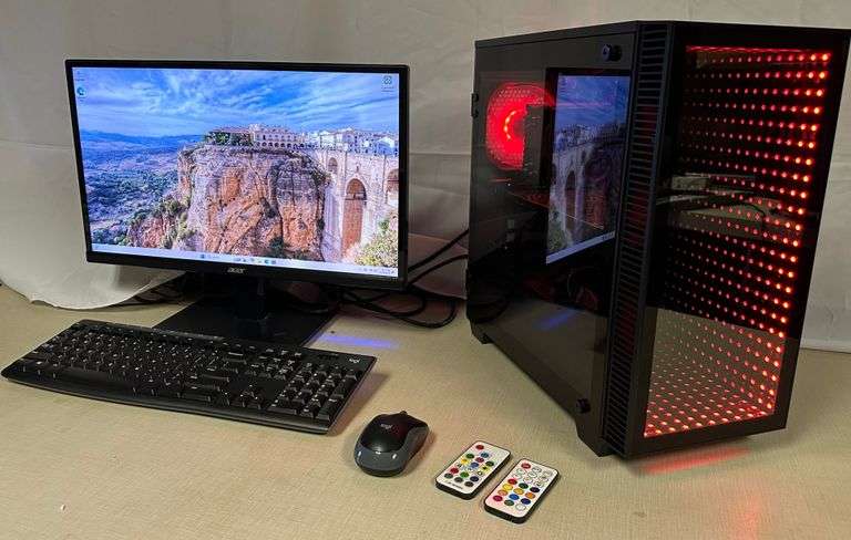 Empowered PC Gaming desktop computer, Nvidia GeForce RTX 3070 GPU ...