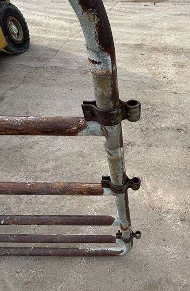 This item Selling ABSOLUTE! ~~~ 2" Round Pipe Gate, Galvanized, 17' 8 ...