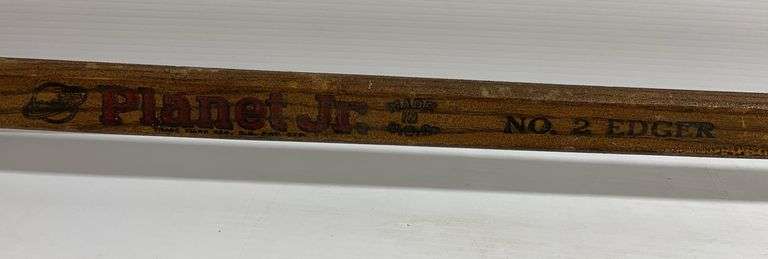 Older tool, No. 2 Edger Planet Jr. 44"L - Albrecht Auction Service