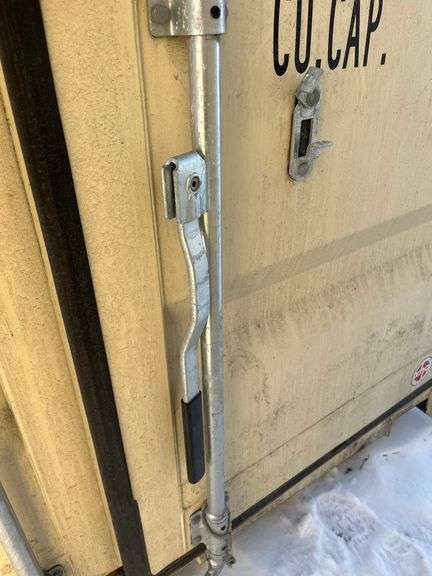 20' One-trip shipping container with easy open door - Albrecht Auction ...