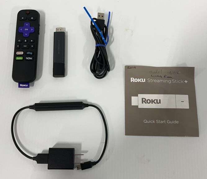 2019 Roku streaming stick, model 3810X, excellent - Albrecht Auction ...