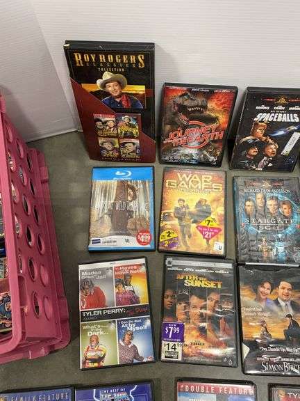 Over (40) DVD movies and shows - Albrecht Auction Service