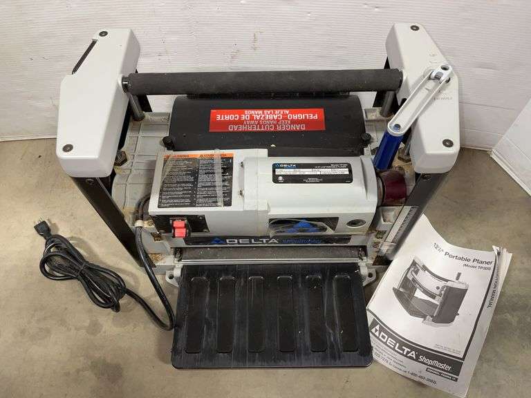 Delta 12 1/2" portable planer, TP305, lightly used, good, works ...