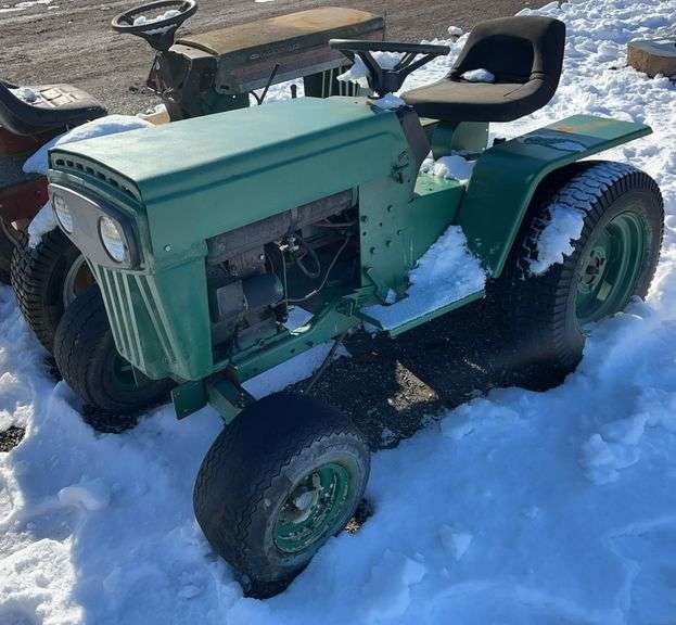 (2) MTD Lawnflite tractors: 1- with 16 HP Briggs & Stratton hydrostatic ...