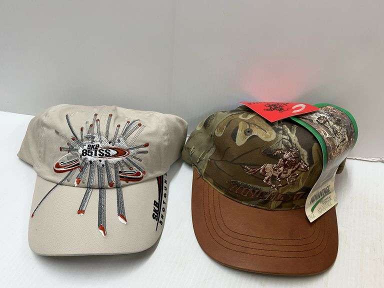 Approx. (25) Winchester and Gun Related Hats, TN499 - Albrecht Auction ...
