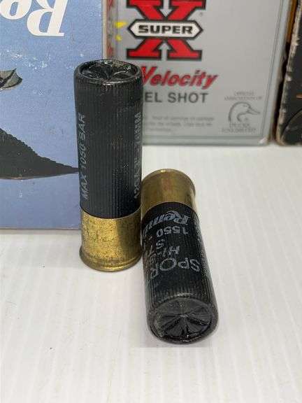 12-Gauge Shotgun Shells, Include: (25)- 2 3/4" No 7 1/2 Shot, (25)- 3 ...