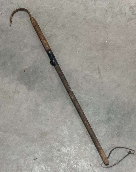 Fish Gaf, approx. 40"L, used - Albrecht Auction Service