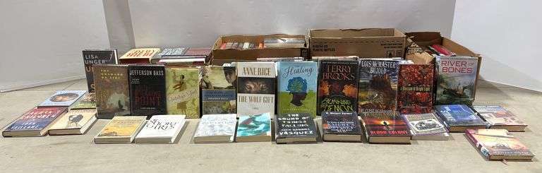 Approx. (150) hardcover books, used - Albrecht Auction Service