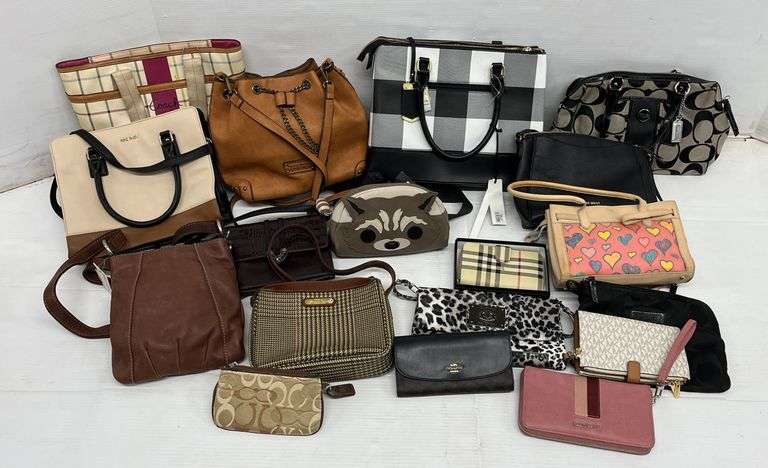 Purses, include: Tignanello, Loungefly, and Remy Martin wallet, others ...