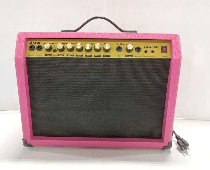 Lyx Pro guitar amplifier, 17 1/2"L x 9"D x 13 1/2"H - Albrecht Auction ...