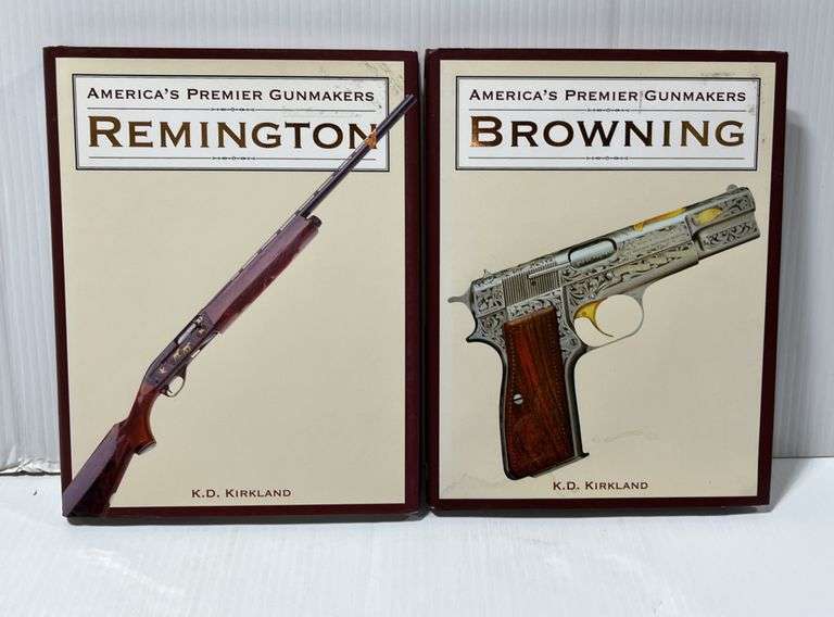 Remington and Browning Books, like new - Albrecht Auction Service