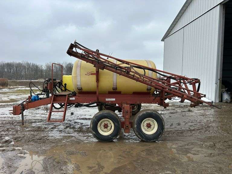 Demco 1000 Gallon Pull Type Sprayer w/60’ Hyd. Fold Boom, Raven 450 ...