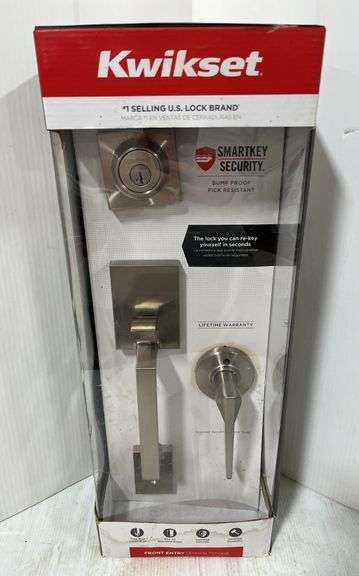 Quickset entry lock set, NIB - Albrecht Auction Service