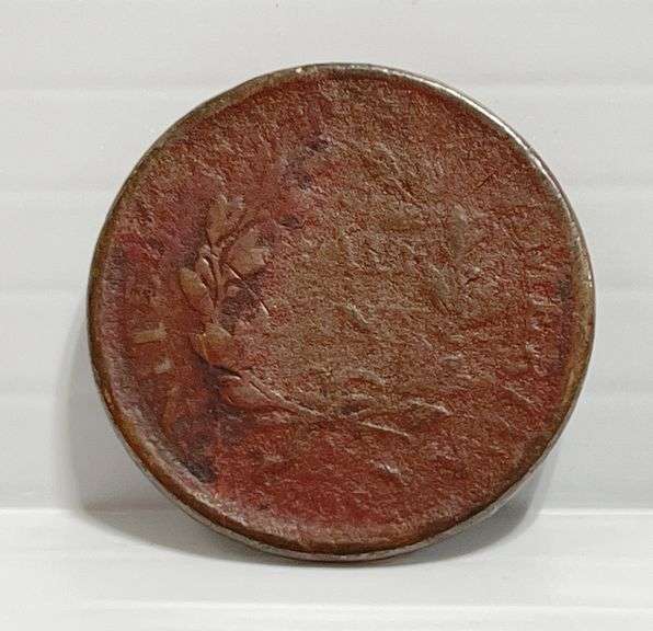1807 US bust half cent, 218 years old, nice full date and rim, only ...