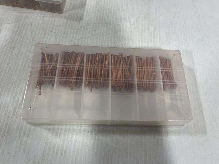 (5) 250-Piece stud welder draw pin set, 1,250 pieces total, new ...
