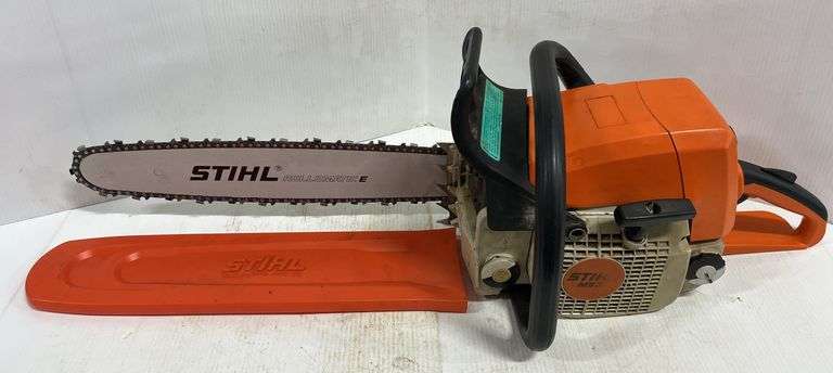 STIHL MS310 chainsaw, new bar and chain, 18" blade, starts and runs ...