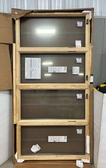 Terratone ext/Pine int Andersen 400 series C24-C24, box- 98" x 51 ...