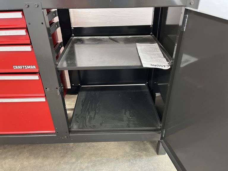 Craftsman tool chest/Work bench table, 54"W x 20"D x 33"H - Albrecht ...