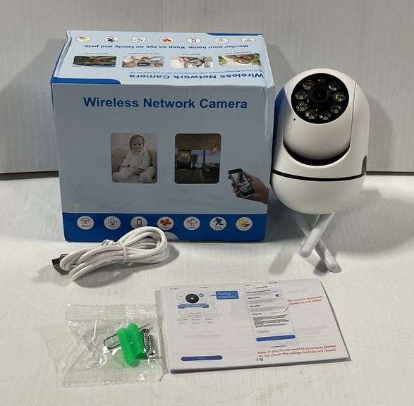 Wireless smart camera, AI motion detection, 2-way voice, full color ...