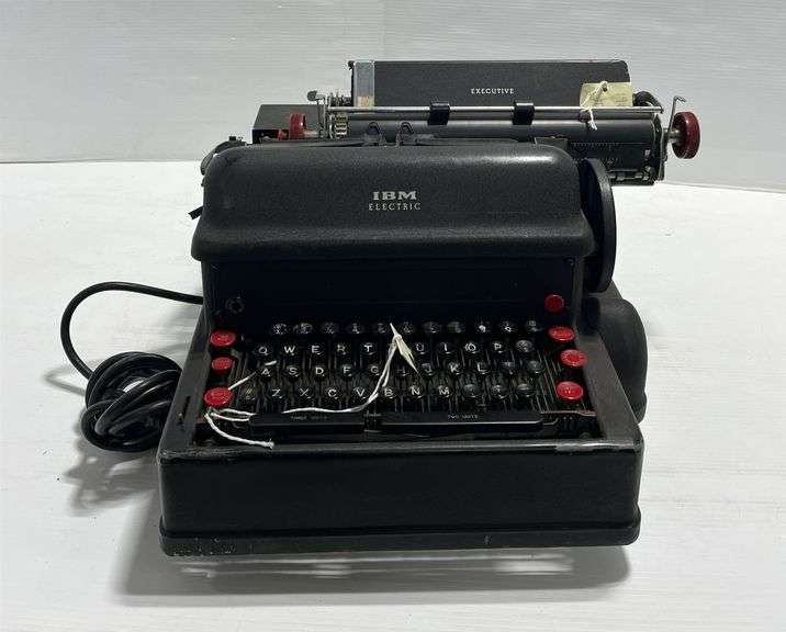 1944 IBM electric executive typewriter 40, executive typewriters ...