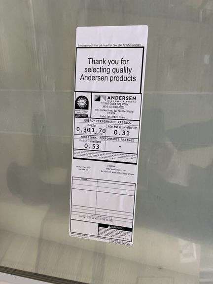 Andersen conversion kit, no. 3042, 26" x 35" - Albrecht Auction Service