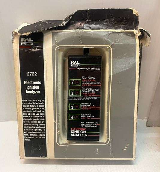 KAL Equipment 2722 Electronic Ignition Analyzer, Glaze Breaker, TPro ...