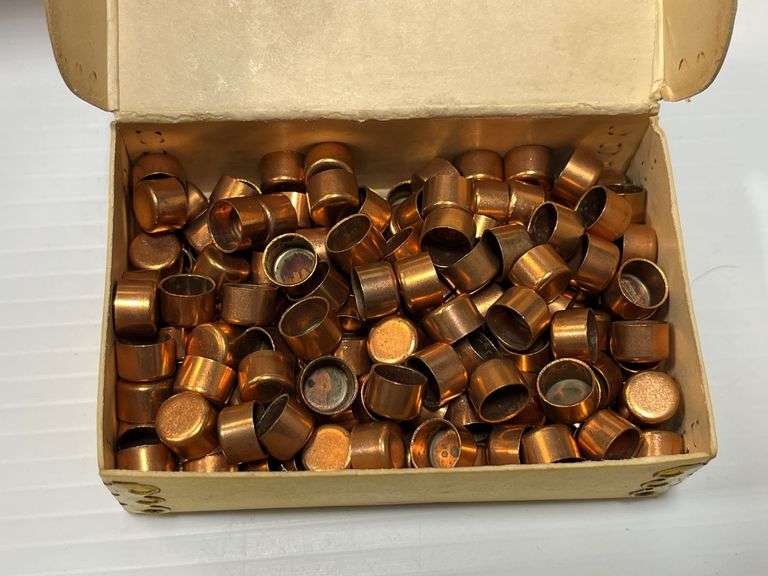 (151) Copper jacket .243 Caliber Reloading Bullets; (10) .38 Caliber ...