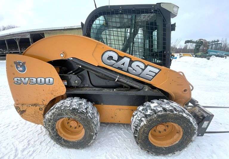 2012 Case SV300 Skid Steer, (2300 Hours), 2-Speed, Manual Controls, Cab ...