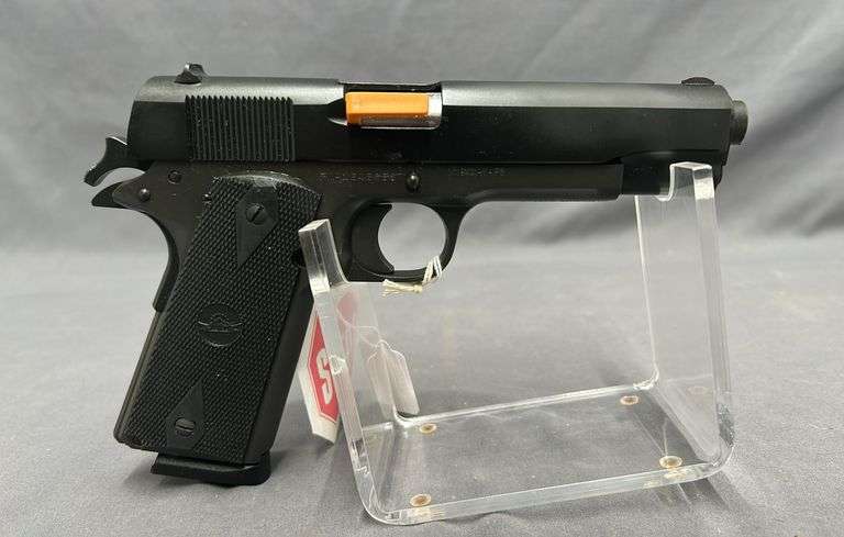 Rock Island 1911, .45 ACP, GI Model, Duo-Tone, Rubber Grip, 8-Shot ...