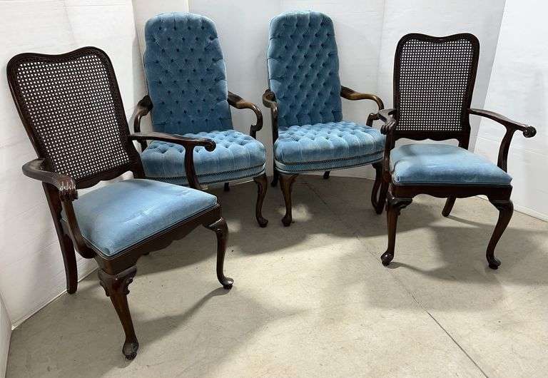Set of (4) Ethan Allen chairs, seats- 16"W x 18"H, great - Albrecht ...