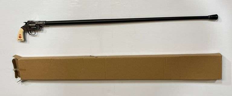 Doc Holliday revolver gun handle walking stick, non-firing accurate ...