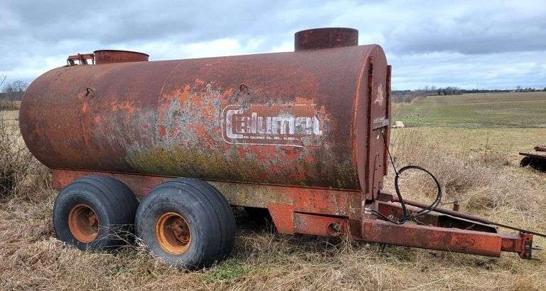 This item Selling ABSOLUTE! ~~~ Calumet 3000-Gallon Manure Tank, Decent ...