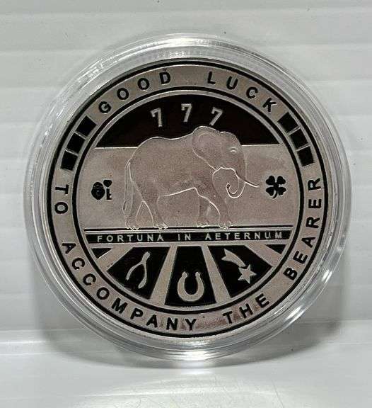 Good Luck coin/token, good - Albrecht Auction Service