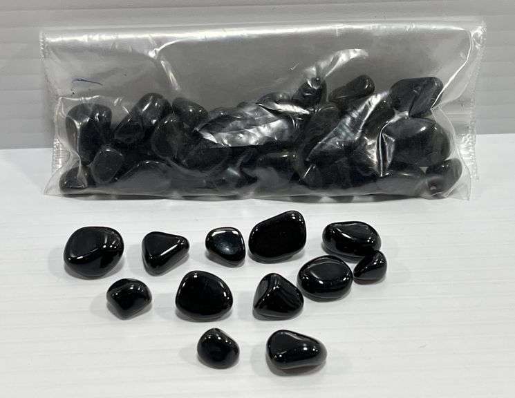 Over (50) Apache tears, highly tumbled and polished, found in Arizona ...