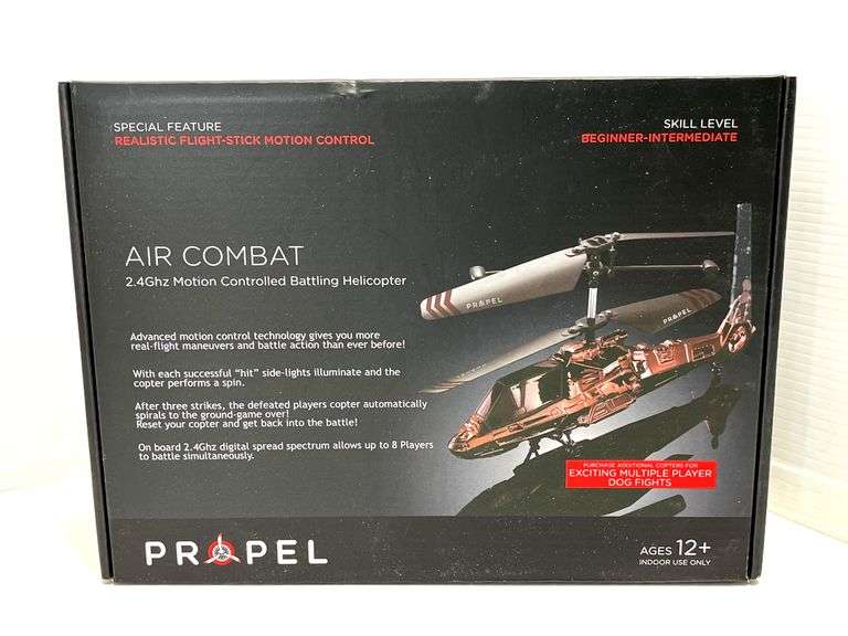 Propel RC Air Combat, 2.4Ghz. motion controlled battling helicopter ...
