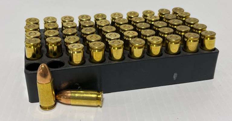 (50) Rounds of CBC 9mm Luger ammo - Albrecht Auction Service