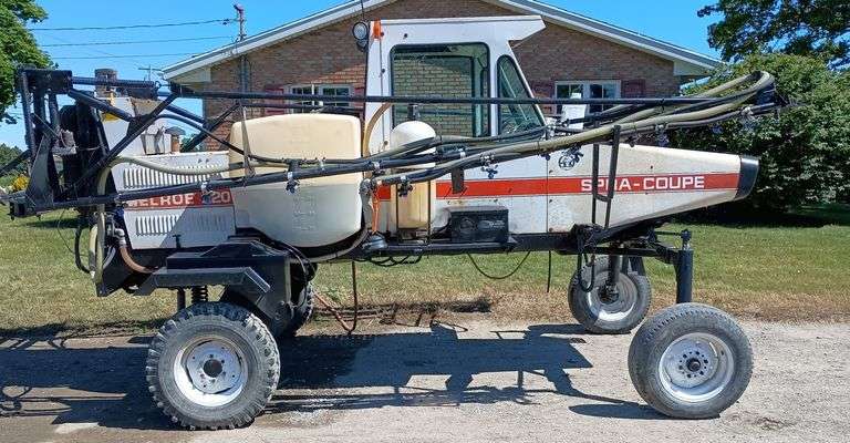 Spra-Coupe 220, 60' Electrical Booms, Newer Spray Pump and Tune Up ...