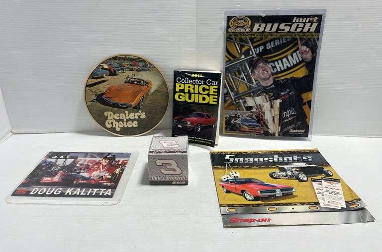 1972 Corvette dealers choice photo, 11"Dia; 2002 Hot Rod calendar; 2011 ...