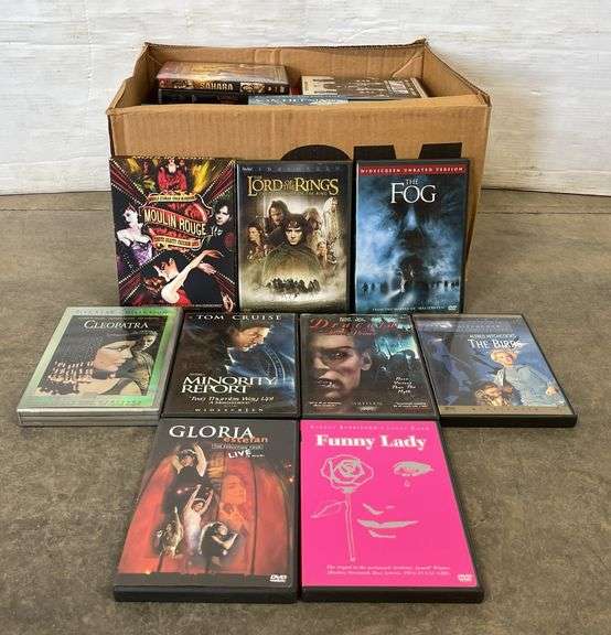 Various movie DVDs, great - Albrecht Auction Service