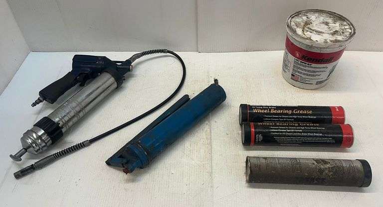 Pneumatic Grease Gun, Hand Grease Gun & Grease Refills - Albrecht ...