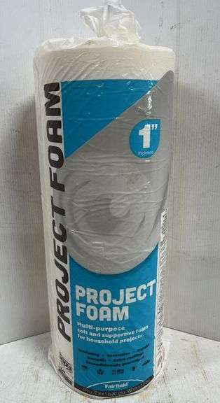 Roll of project foam, 24" x 1"Thick x 72", NIP - Albrecht Auction Service