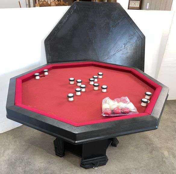 3-in-1 Bumper pool table, includes: Table, bumper pool, poker table ...