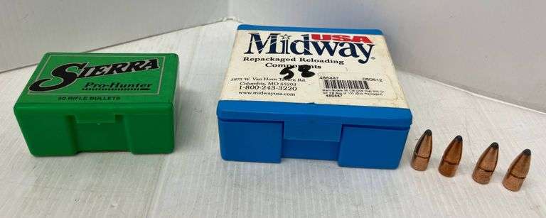 .35 Rem (.358") Bullets, includes: (58) Midway 200-Grain Soft Point ...